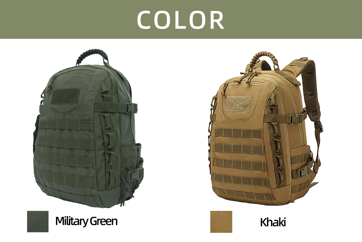 How MOLLE System Works on Tactical Backpacks